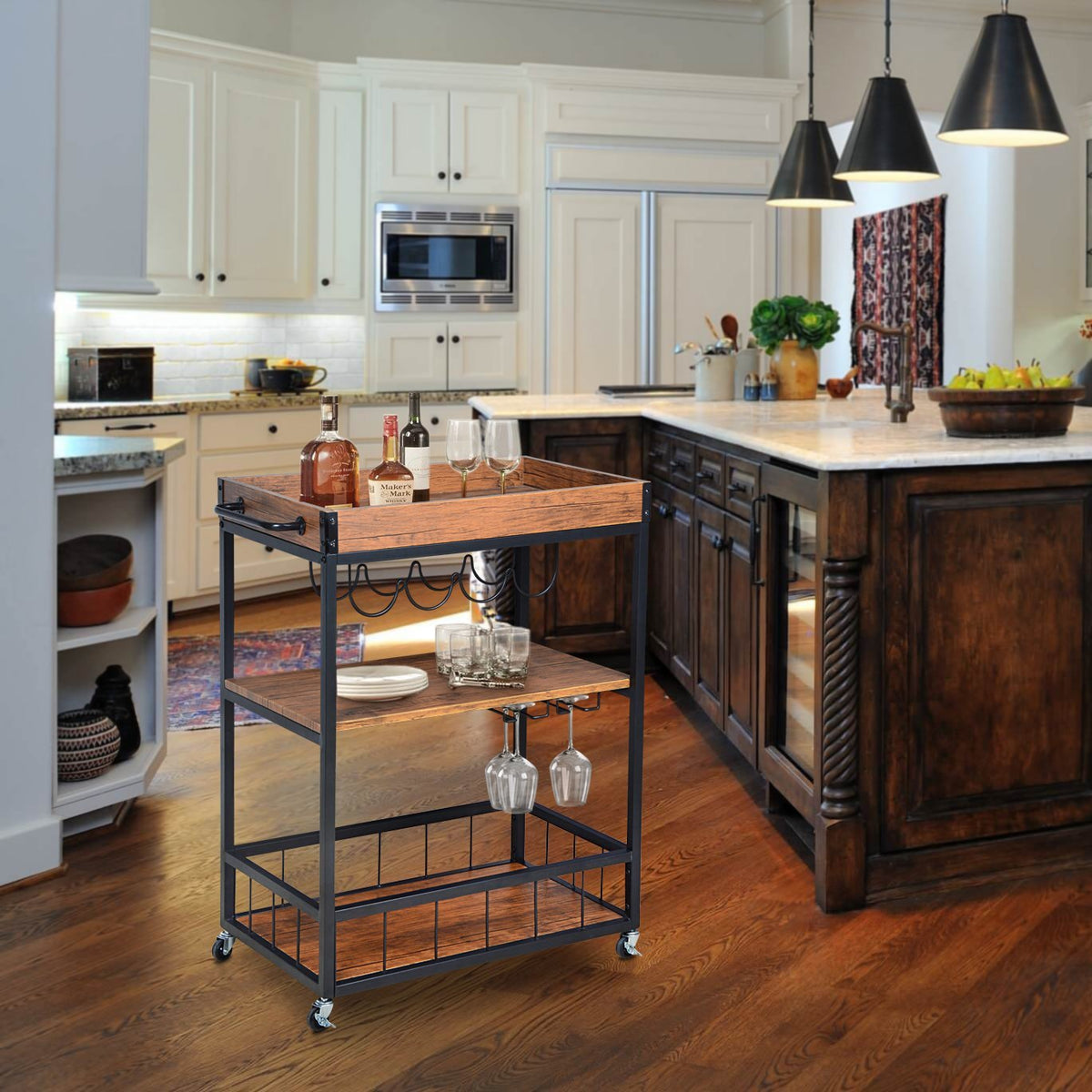 Commercial / Industrial Kitchen Bar Cart | loft97